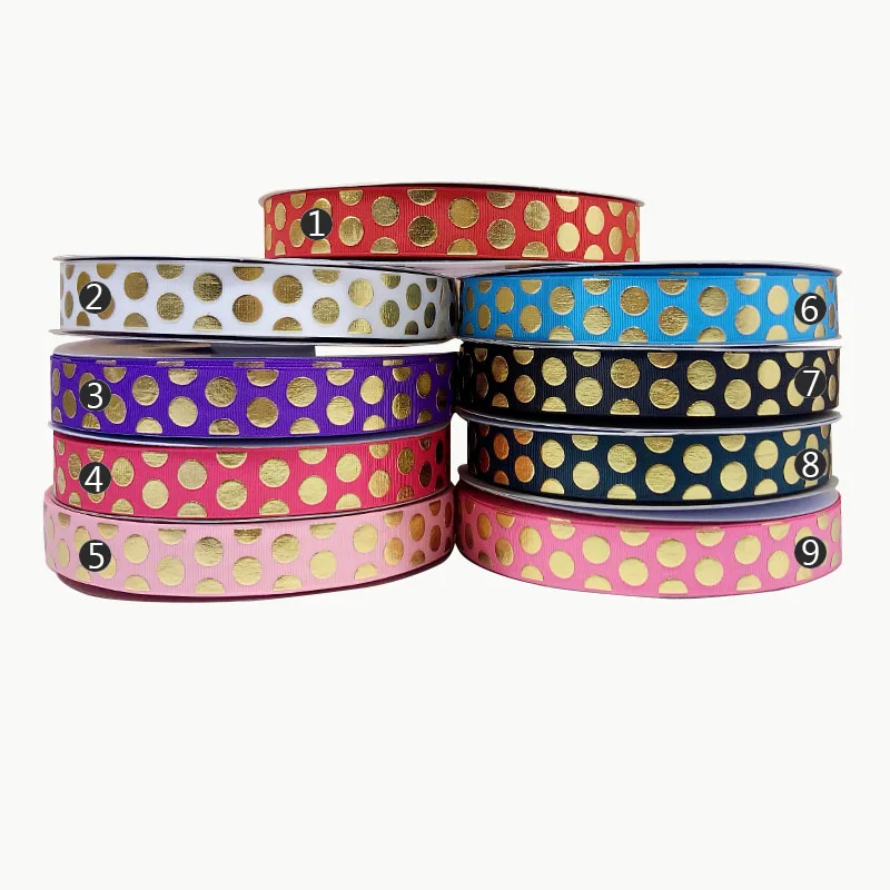 Gold-Foil-Ribbon-Free-shipping-7-8-50-yards-for-one-color-ribbon ...