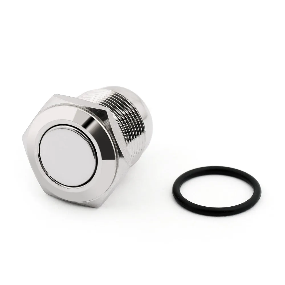 Aliexpress.com : Buy Areyourshop Push Button Switch Metal 16mm 2Pin ON ...