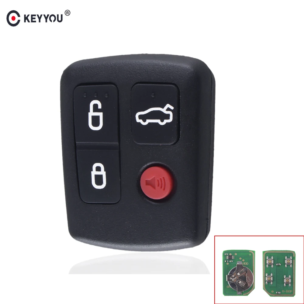 KEYYOU For Ford BA BF Falcon Sedan/Wagon Keyless Car Remote 4 Buttons ...