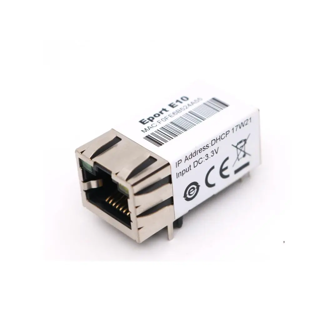 Serial Port Ttl Go To Ethernet Module 10 100 Tcp Ip Rj45 In Transmission And Cables From Security