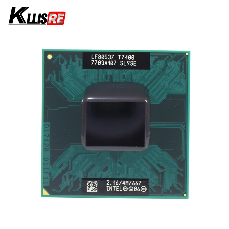 Intel Core 2 Duo T7400 2.16GHz Dual Core Socket M Laptop CPU processor ...