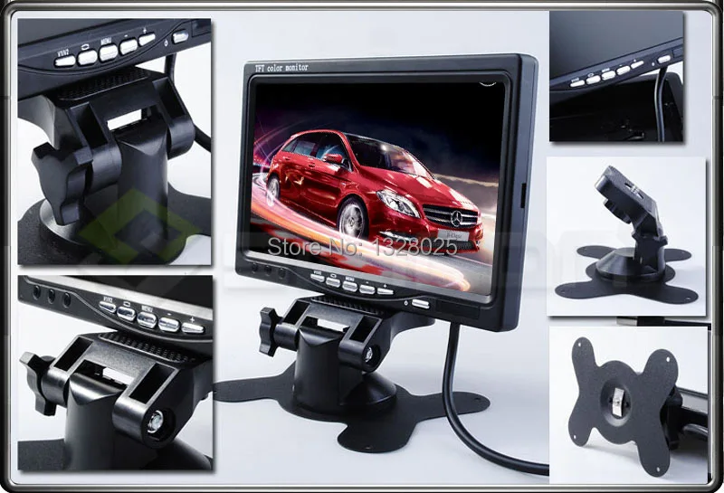 LCD 7 inch color FPV Monitor Displayer Screen Monitor Photography for ...