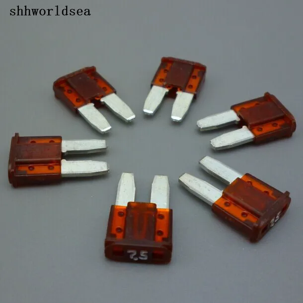 shhworldsea 100pcs 8mm 7.5A micro2 Mini Blade Fuse AUTO Car fuse for ...