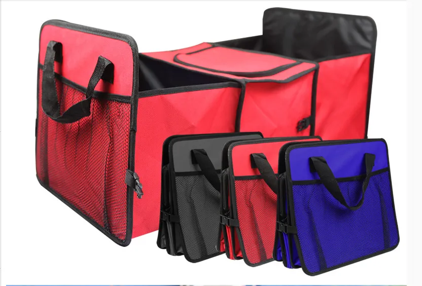 Auto Care Car trunk storage bag Oxford Cloth folding truck storage box ...