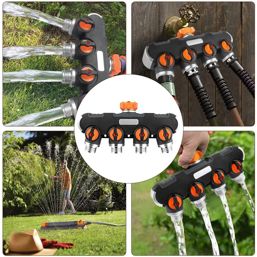 ISHOWTIENDA разветвитель шланга пластиковый адаптер разветвитель для ...