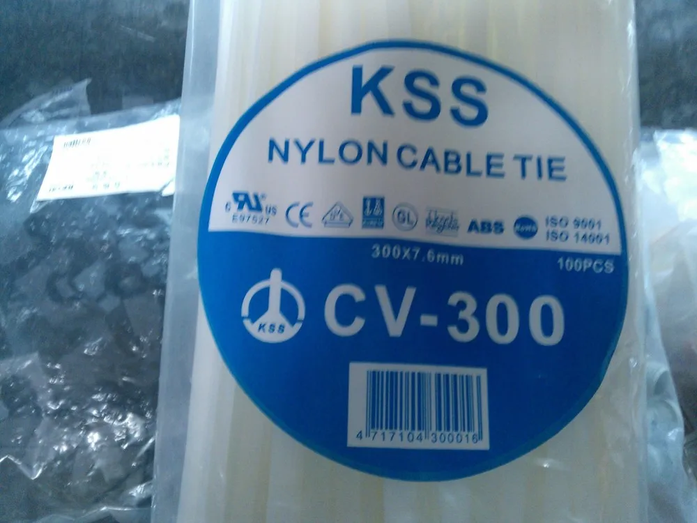 KSS-Nylon-Cable-Ties-CV-300-length-width-7-6MM-300MM-comply-with-UL ...