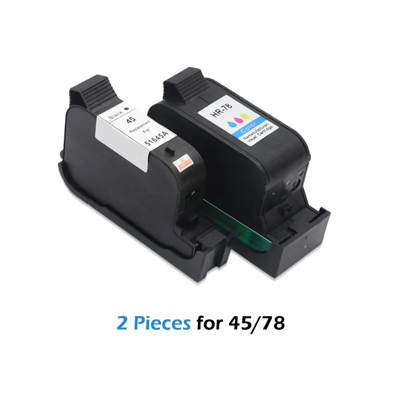 XiongCai cartuchos de tinta para impresora HP 45 78 deskjet 1220c, 3820 ...