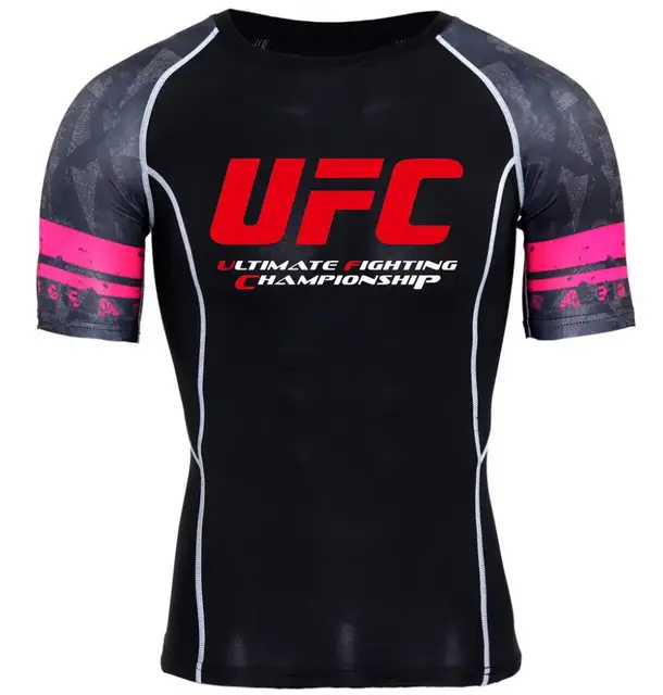 MMA mannen T shirts Ultimate Fighting Championship Ufc Men Compressione ...