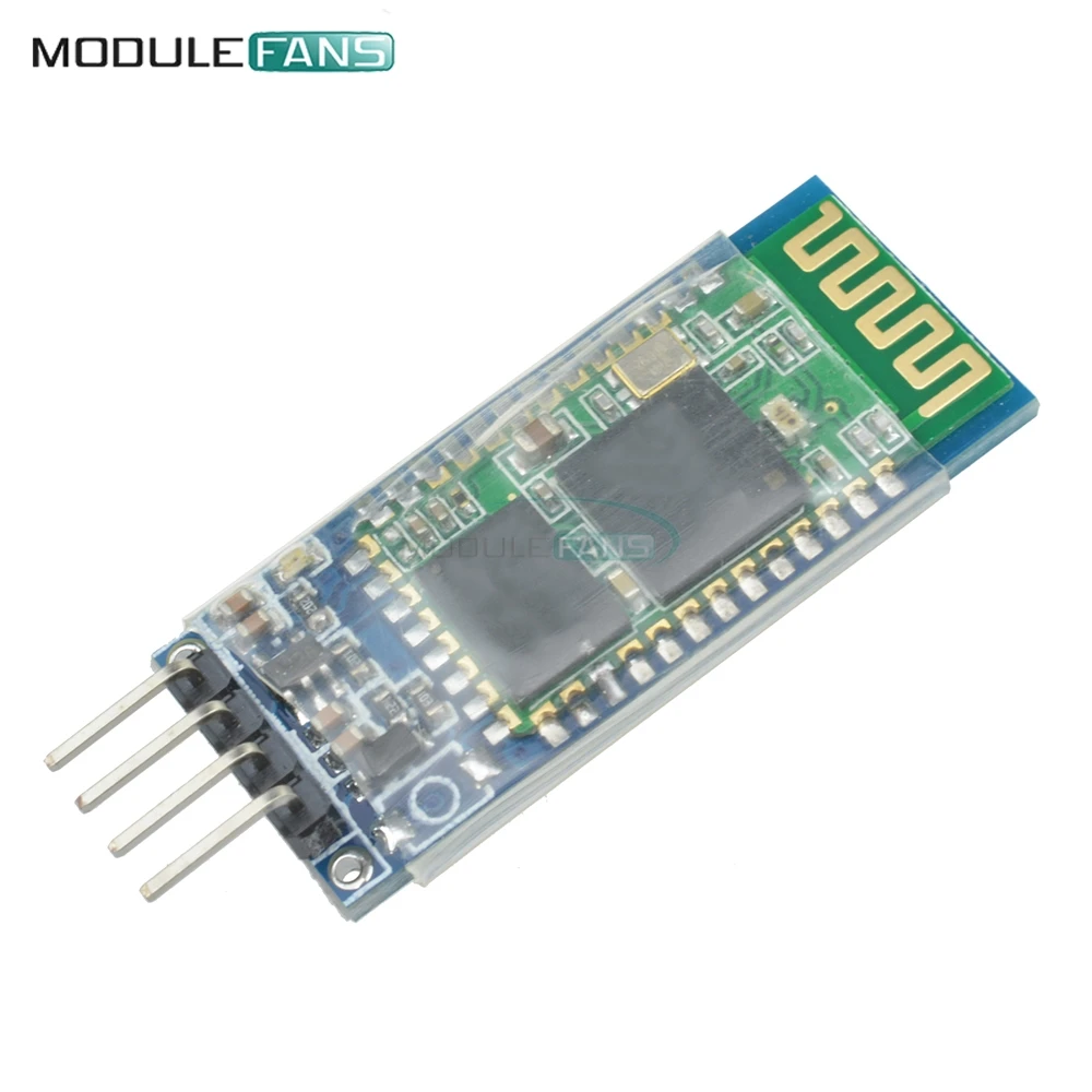 Bluetooth BLE HC-06 For Arduino RS232 Slave Module 4 Pin RF Transceiver ...