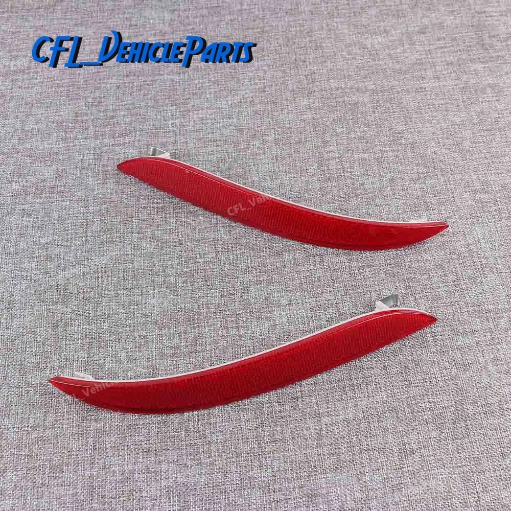 Reflector de cubierta de parachoques trasero, luz roja izquierda ...