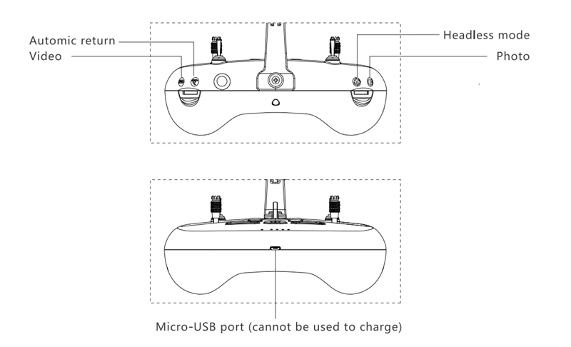 Hubsan HT011A Long Range Controller for all X-Hubsan App WiFi FPV ...