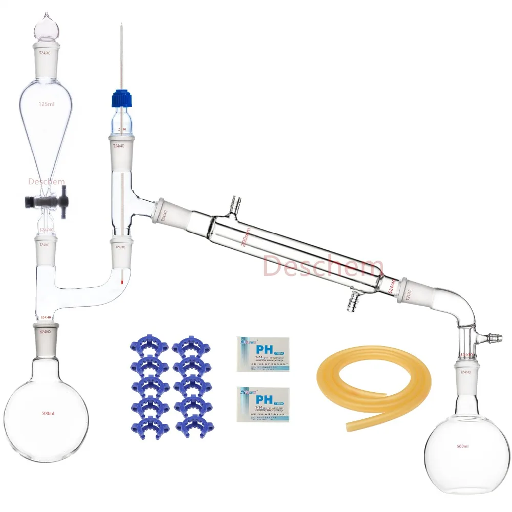 Steam Distillation Apparatus Setup