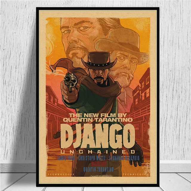 Quentin Tarantino Django Unchained Poster