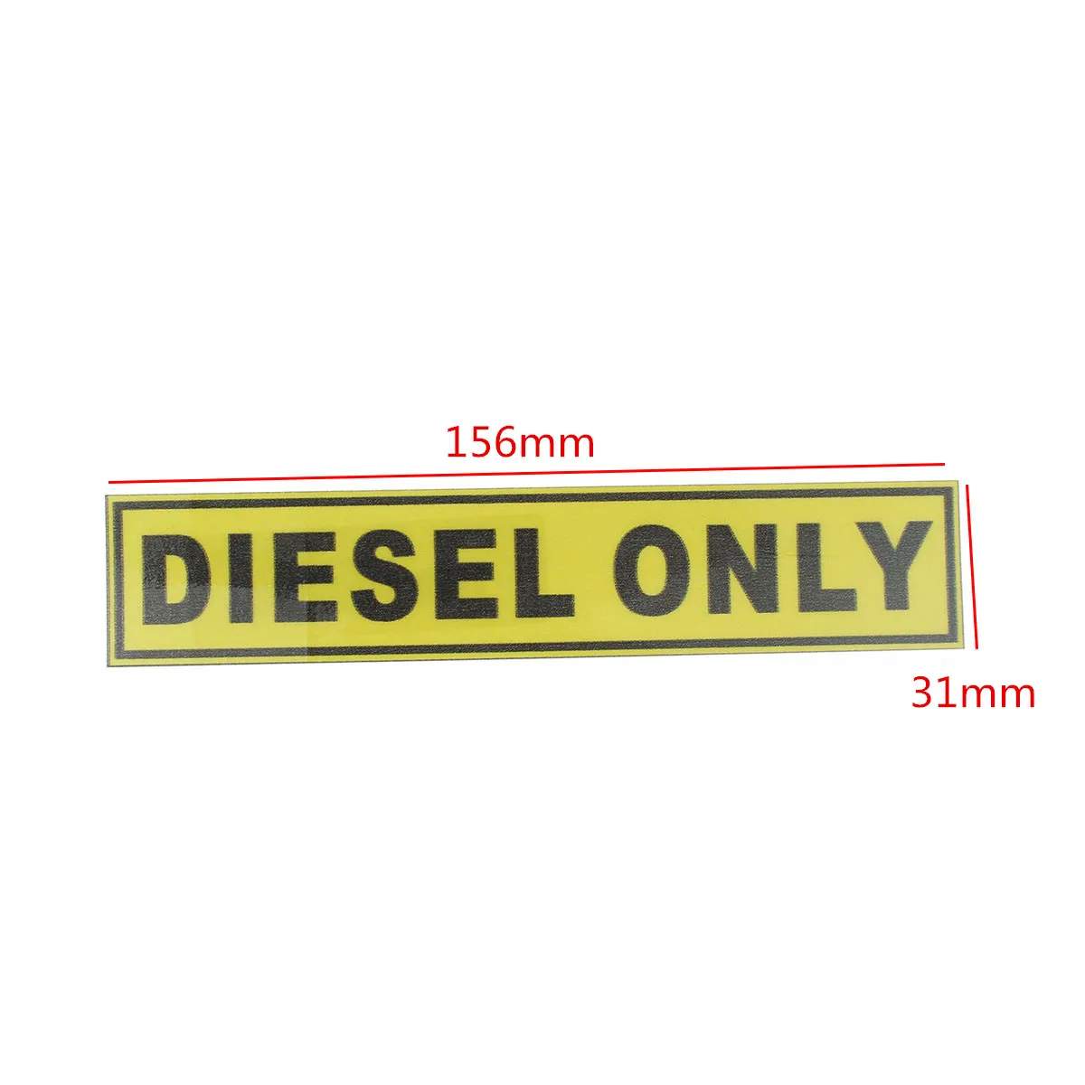 Car & Truck Parts DIESEL FUEL ONLY Sticker **100 Pack ** Truck Vehicle ...