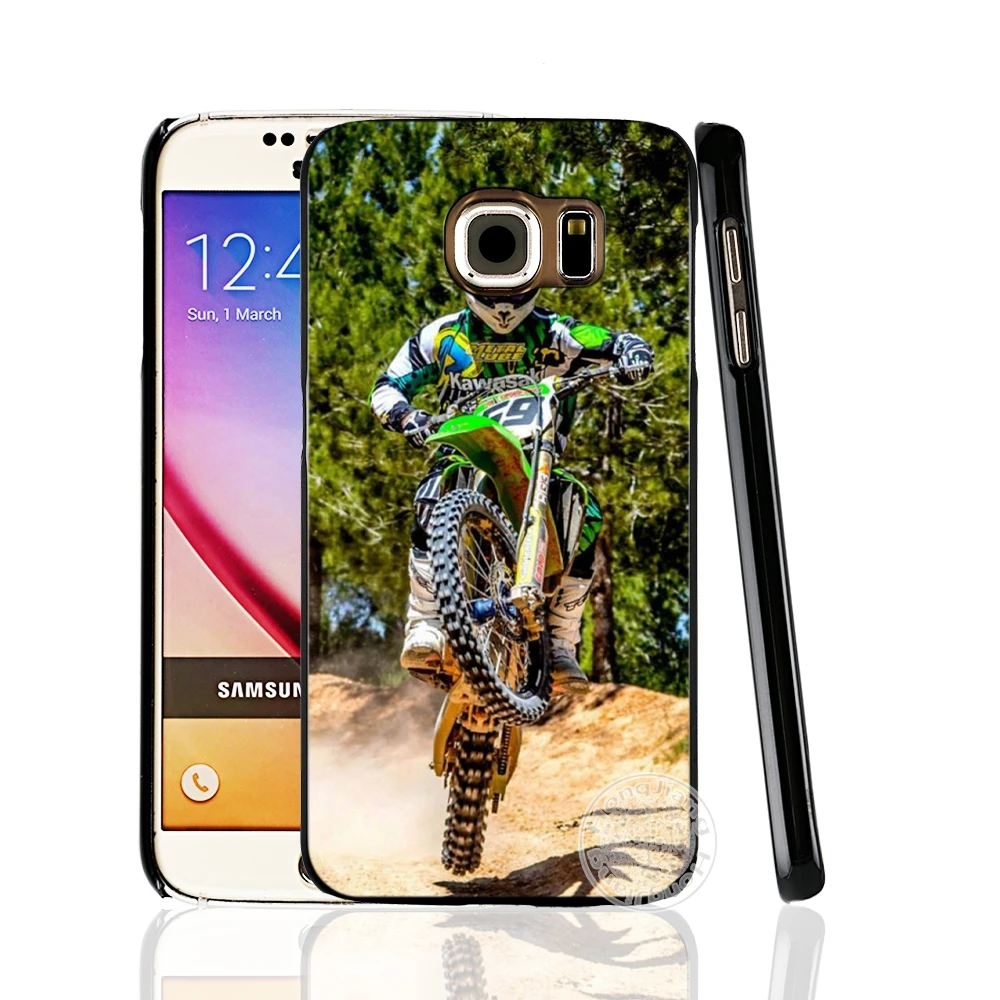 Motocross moto cross dirtbikes cell phone case cover for Samsung Galaxy ...