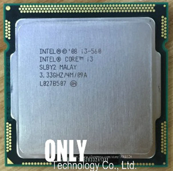 Cpu I3 560 para Intel Core i3 560, CPU de escritorio, caché de 4M ...