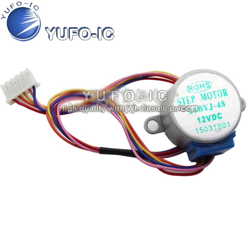 The 12v 4 Phase 5 Line Stepper Motor 28 Byj New Stepper Motor/gear ...