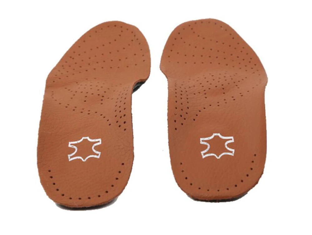BEST KNCOKAR New leather latex orthopedic insole duck-plank foot ...