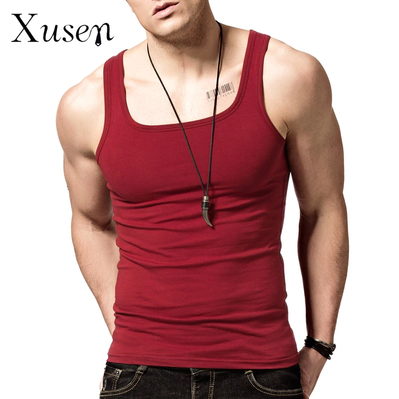 Mens Racerback Tank Tops Bodybuilding Clothing Y Back Stringer Workout