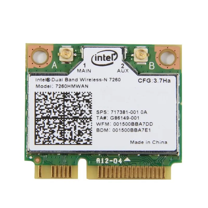 Envío gratis Intel de doble banda Wireless N 7260 7260HMWAN Mini ...