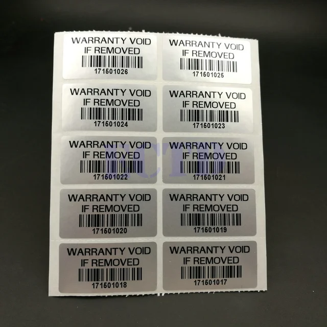 Types Of Warranty Sticker at Michael Gates blog