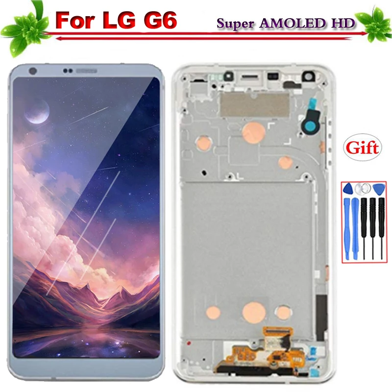 Super Amoled for LG G6 H870 LCD Display with Frame Touch Screen ...