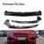 2058852500 2058852600 2058852700 Black Front Bumper Lower Chrome ...