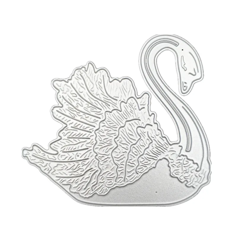 2019 New Elegant Swan Metal Cutting Dies Kscraft Animal Dies for Card ...