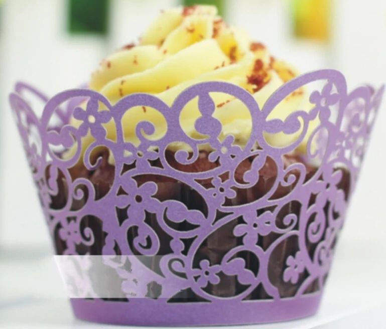 laser cut cupcake wrapper,wedding party baby shower birthday cake ...