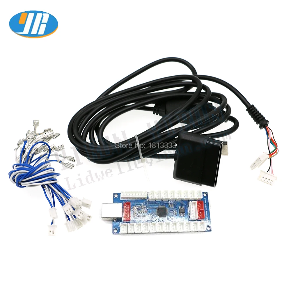 PS2/PS3/PC/XBOX360 pcb Arcade Joystick USB Arcade Joystick USB Encoder ...