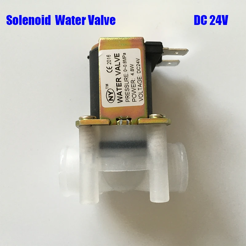 Water Filter Solenoid Electronic Water Valve 24v Dc 1/4" Inlet Feed ...