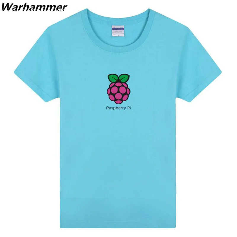 Warhammer Raspberry Pi Men T shirt Geek Programmer Summer O neck Short ...