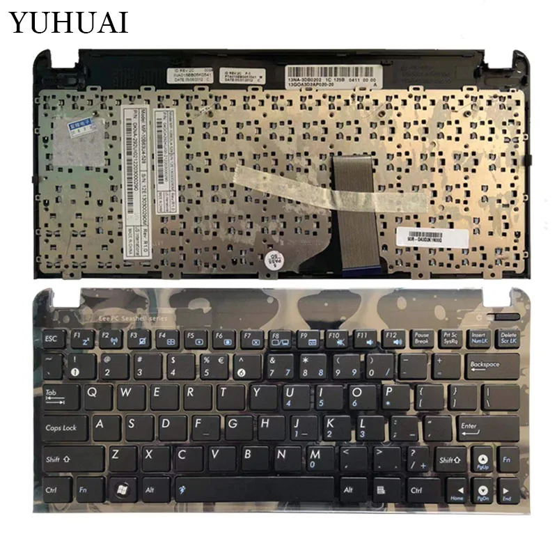 US-Laptop-keyboard-For-ASUS-EeePC-Sea-Shell-1015-1015B-1011PX-1015P ...