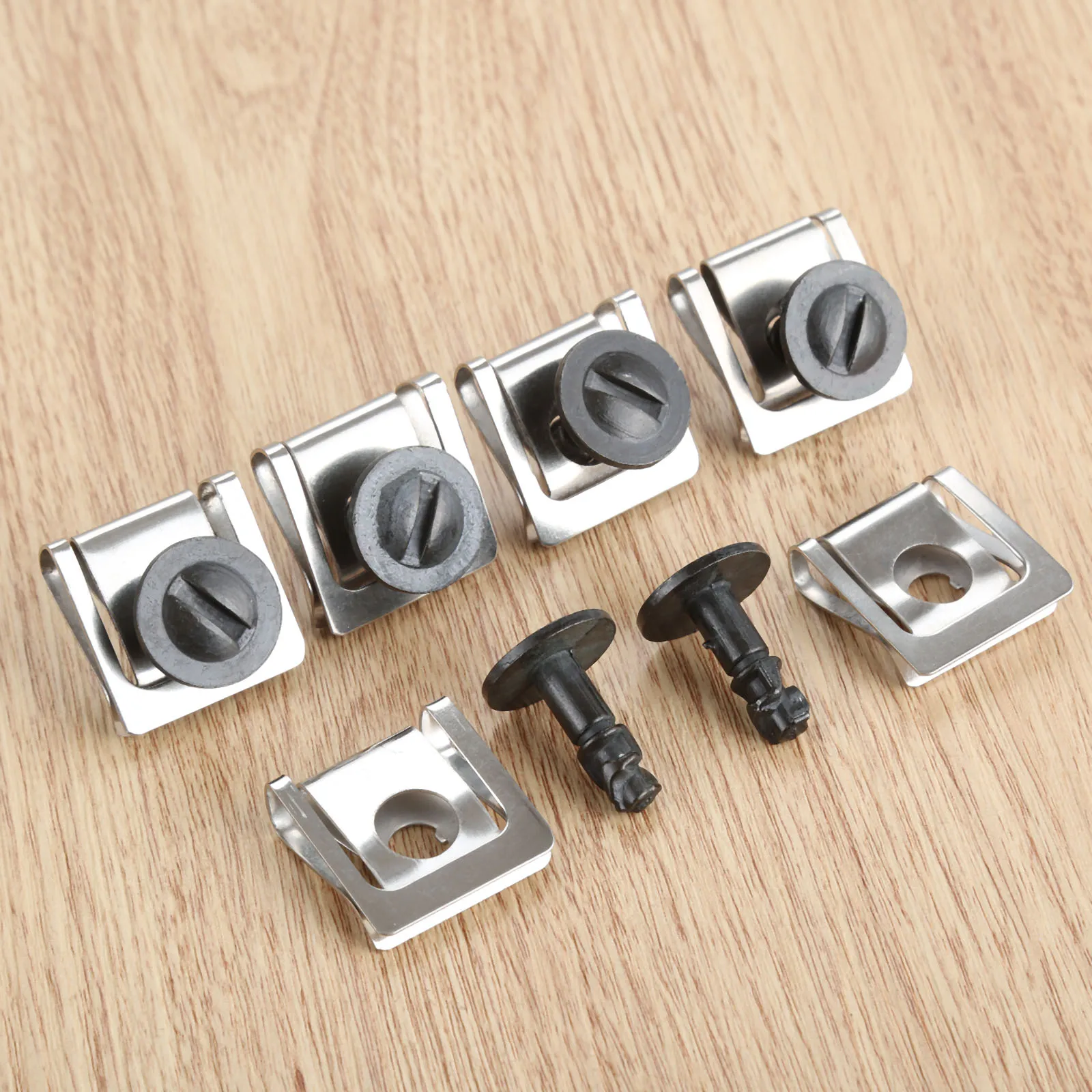 Car Engine Cover Undertray Clip Screws 10sets 8d0805960 Bag - AliExpress