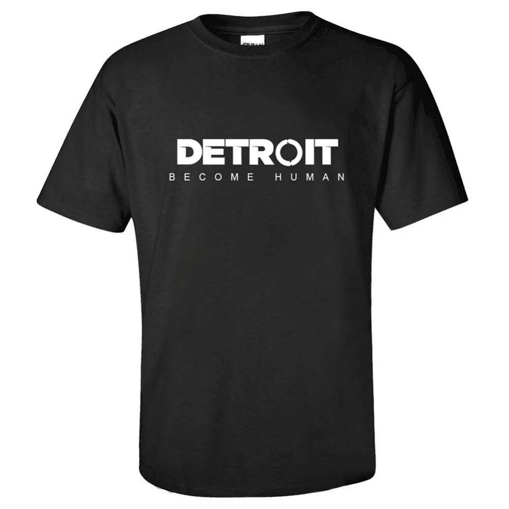 Game Detroit Become Human Short Sleeve T-Shirt Cosplay Costume ...