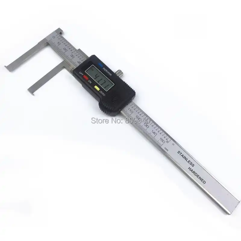 10 150mm Inside Groove digital Caliper With Knief Edge electronic ...