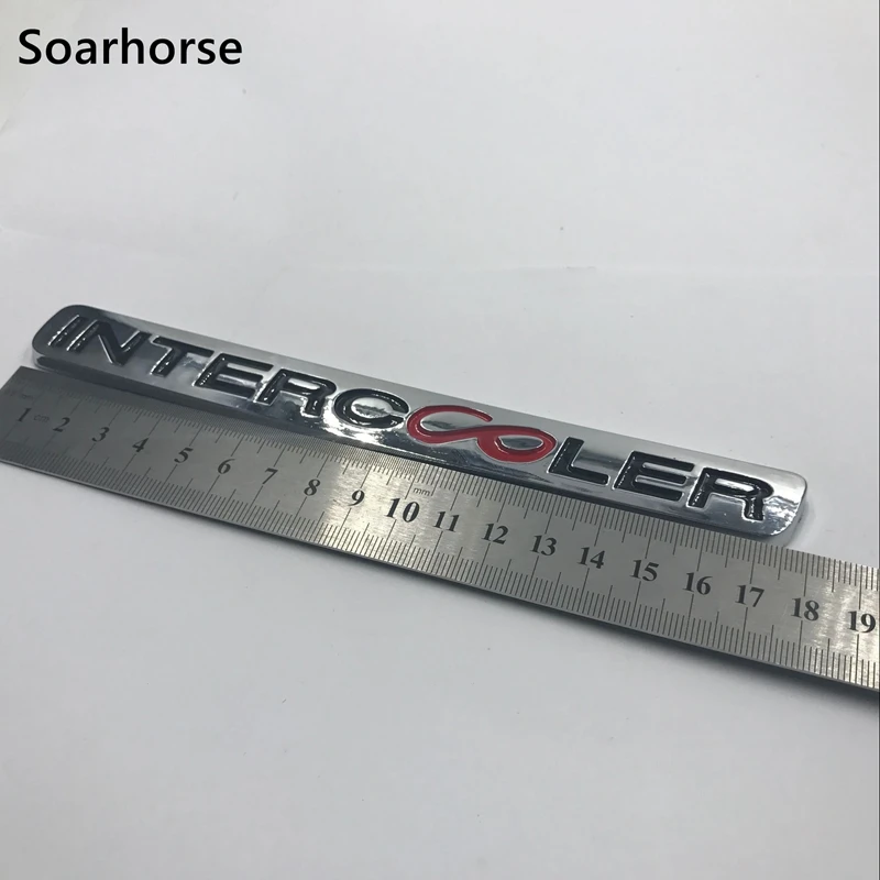 Soarhorse New Style Intercooler Logo Decal For Toyota HILUX 3D Chrome ...