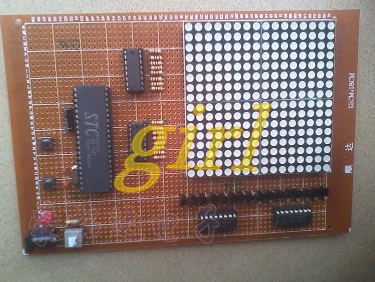 Single Chip 16x16 Panel 74hc595 138 Display Encoder Audio - AliExpress