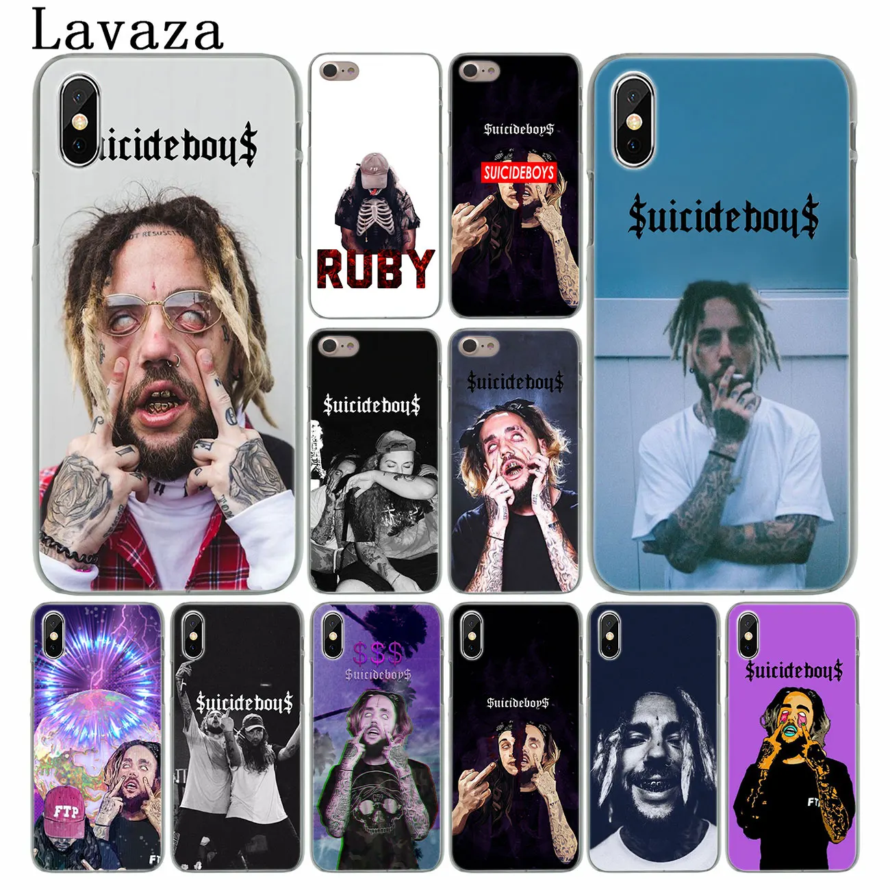 Lavaza FTP $uicideboy$ uicideboy Suicideboys Hard Case for Apple iPhone ...