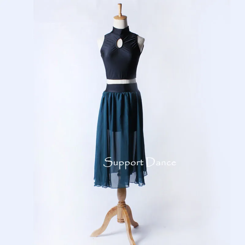 Contemporary Two Piece Dance Costumes
