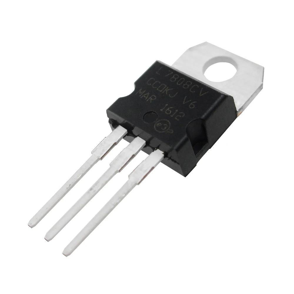 100pcs L7808CV TO 220 신제품 7808 L7808 8 v 1.5 A 3 단자 전압 레귤레이터, 신제품 ...