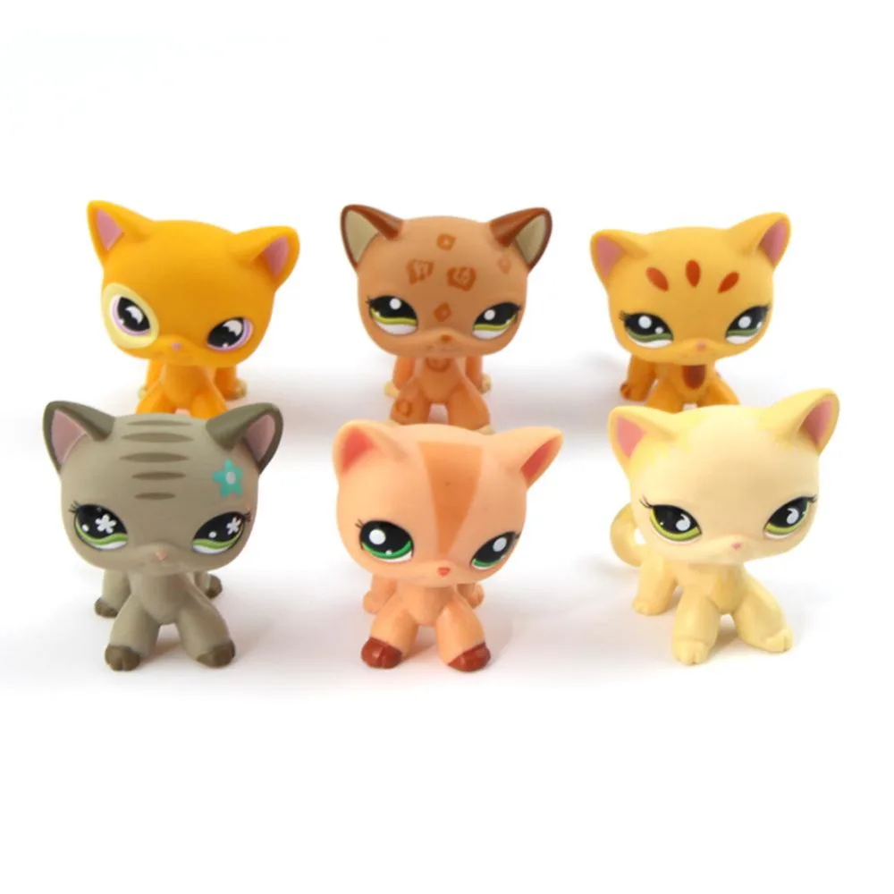 2017 New Lovely Cat Action Figure Toy PVC Cute Collection Birthday Gift ...