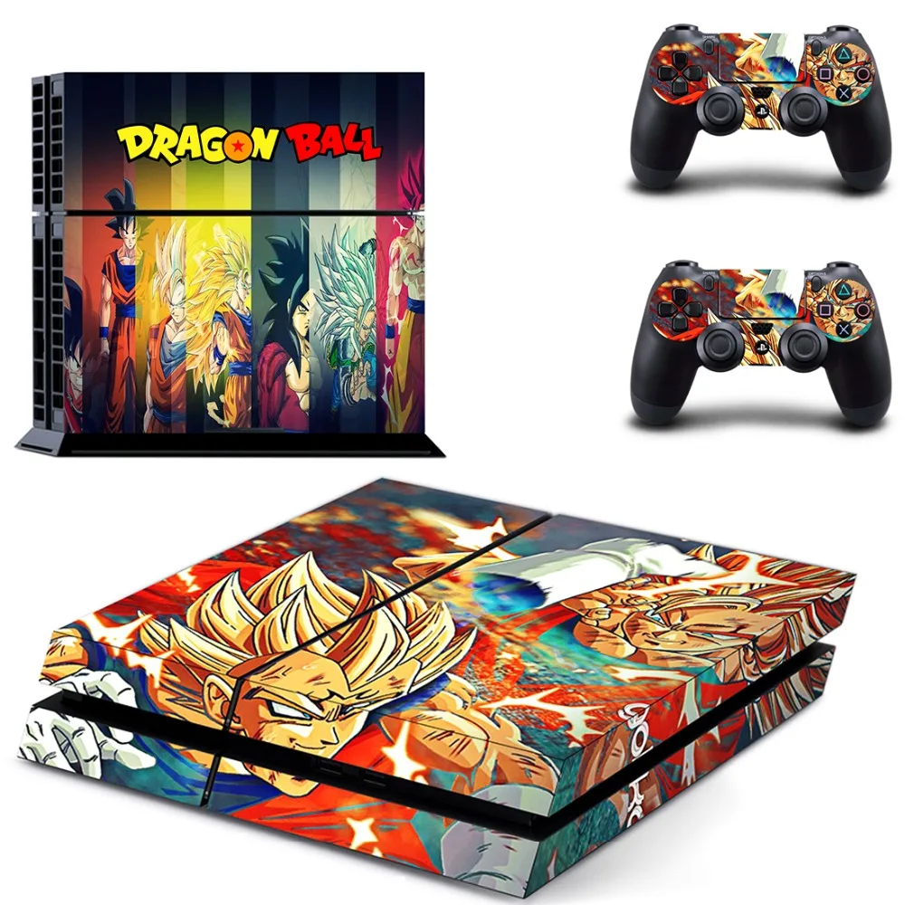 Dragon Ball Super Skin Sticker for Sony PS4 PlayStation 4 Console and ...