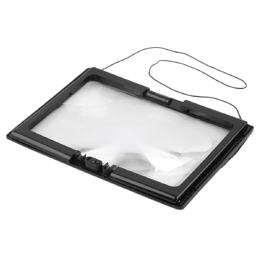 Buy Magnifier 3x Giant Large Hands Free Desk Magnifying Glass With 4 Led Light