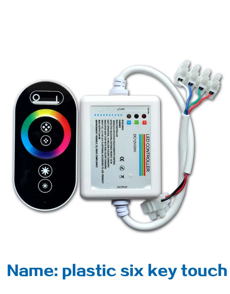 [Seven Neon]Free shipping 6keys 6A*3channels 12V 216W RGB LED Strip ...