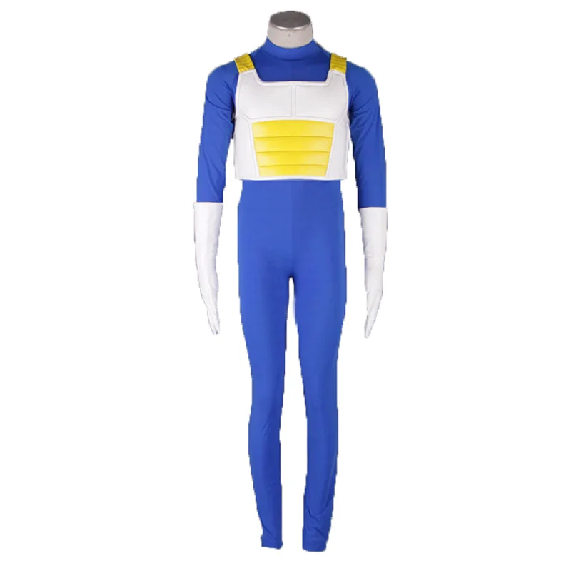 Anime Dragon Ball Vegeta Cosplay Blue Costume - AllCosplay.com