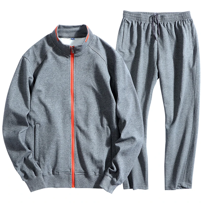 125kg Can Wear Sport Suit Men Big Size Sportsuit Warm Gym Clothing