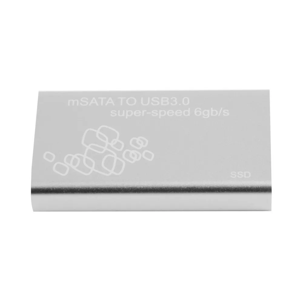 Купить Мини msata для usb 3.0 ssd жесткого диска коробка внешний корпус ...