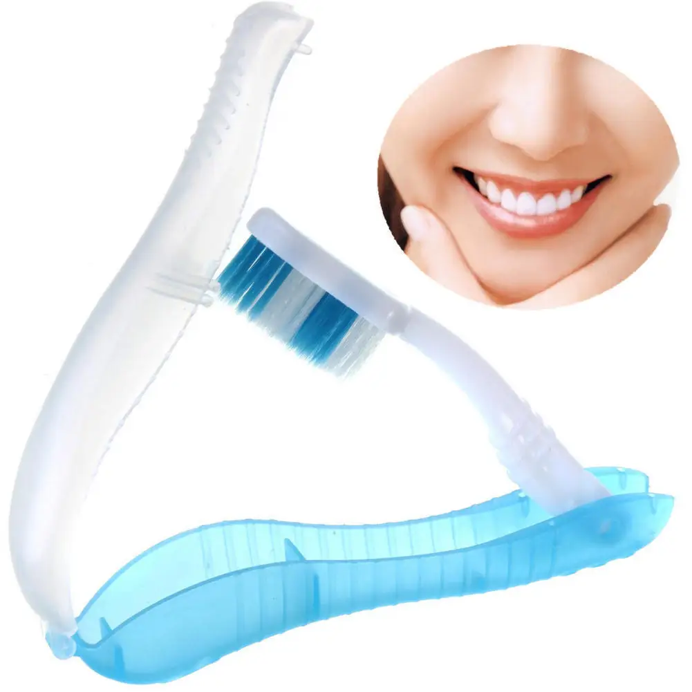 2pcs Portable Tooth Brush Fold able Folding Toothbrush Outdoor Travel ...