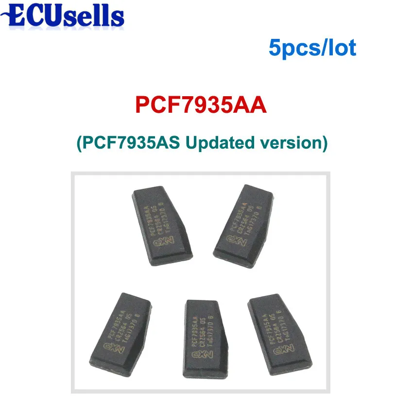 5 PCS, PCF7935AA Chip (PCF7935AS updated version) Carbon Auto ...